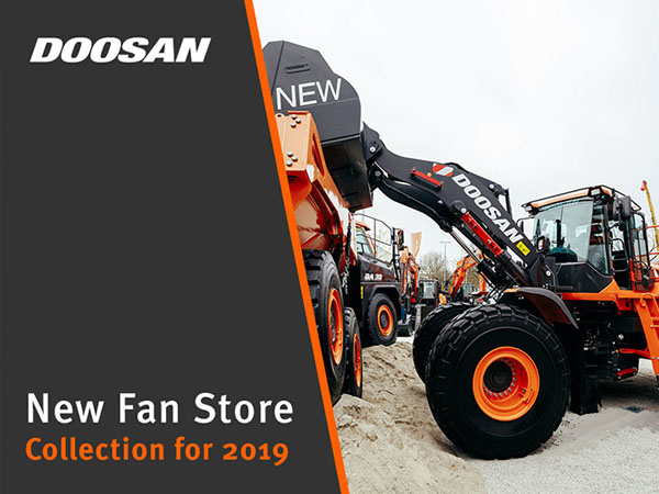 New Merchandise Available in Doosan Fan Store | Develon Europe