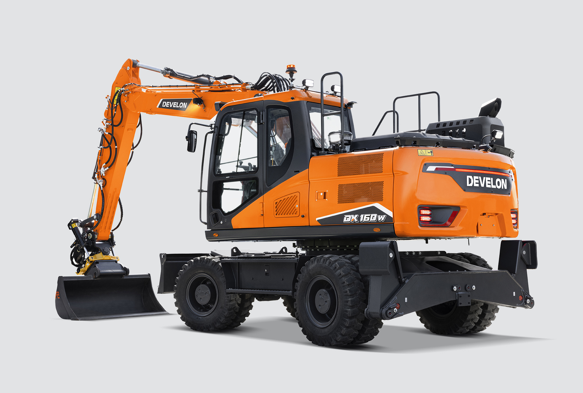Wheel Excavators | Develon Europe