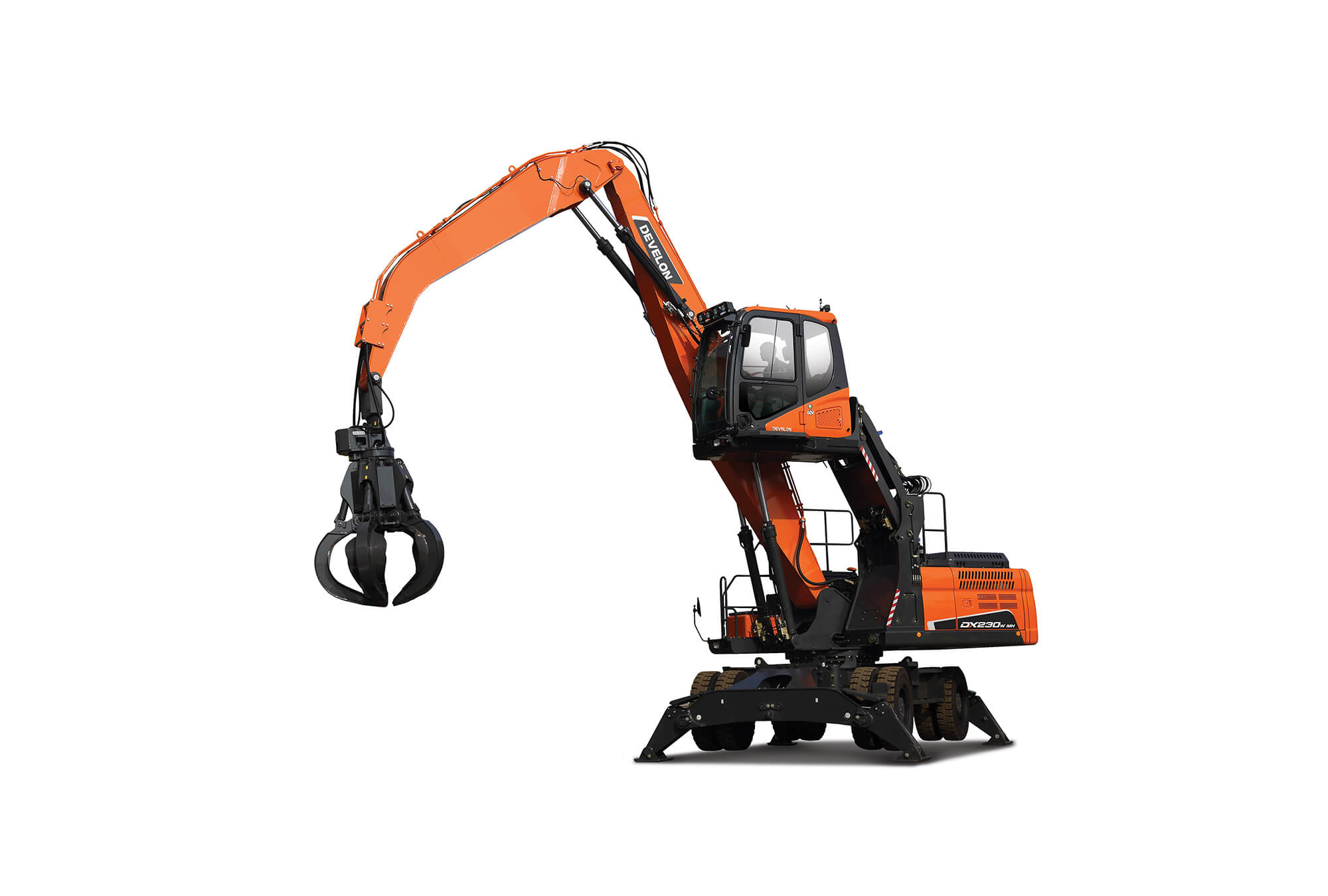 New DOOSAN DX230WMH-5 Material Handler | Develon Europe